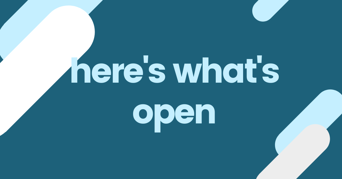 1st Lake | Here’s What’s Open Now! - 1st Lake